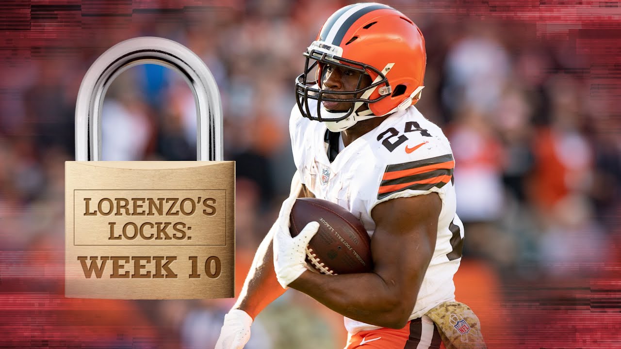 Cleveland Browns are a lock for NFL Week 10 | Lorenzo's Locks - YouTube
