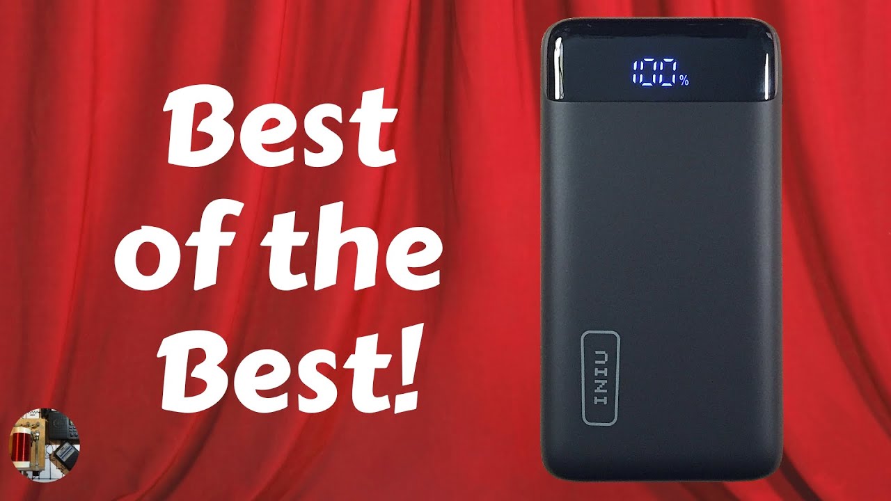 INIU 20,000mAh 22.5W PD Fast Charging Power Bank - YouTube