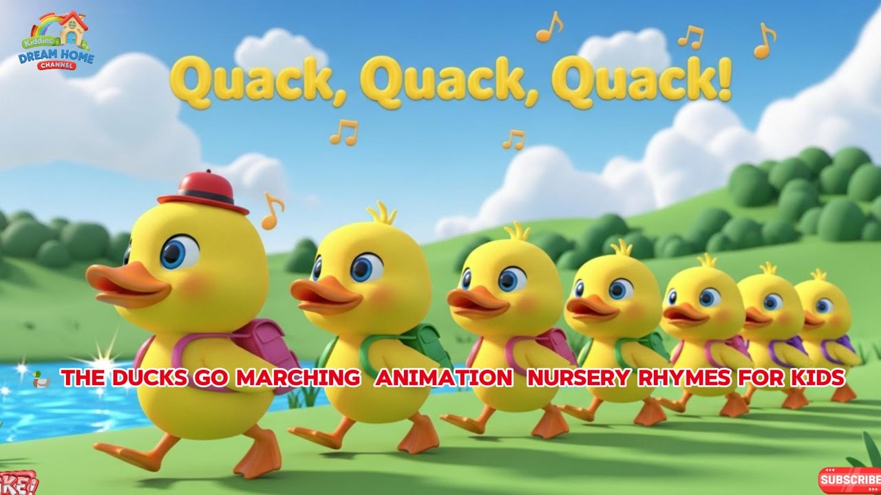 🦆 The Ducks Go Marching (Original Kids Song) - YouTube
