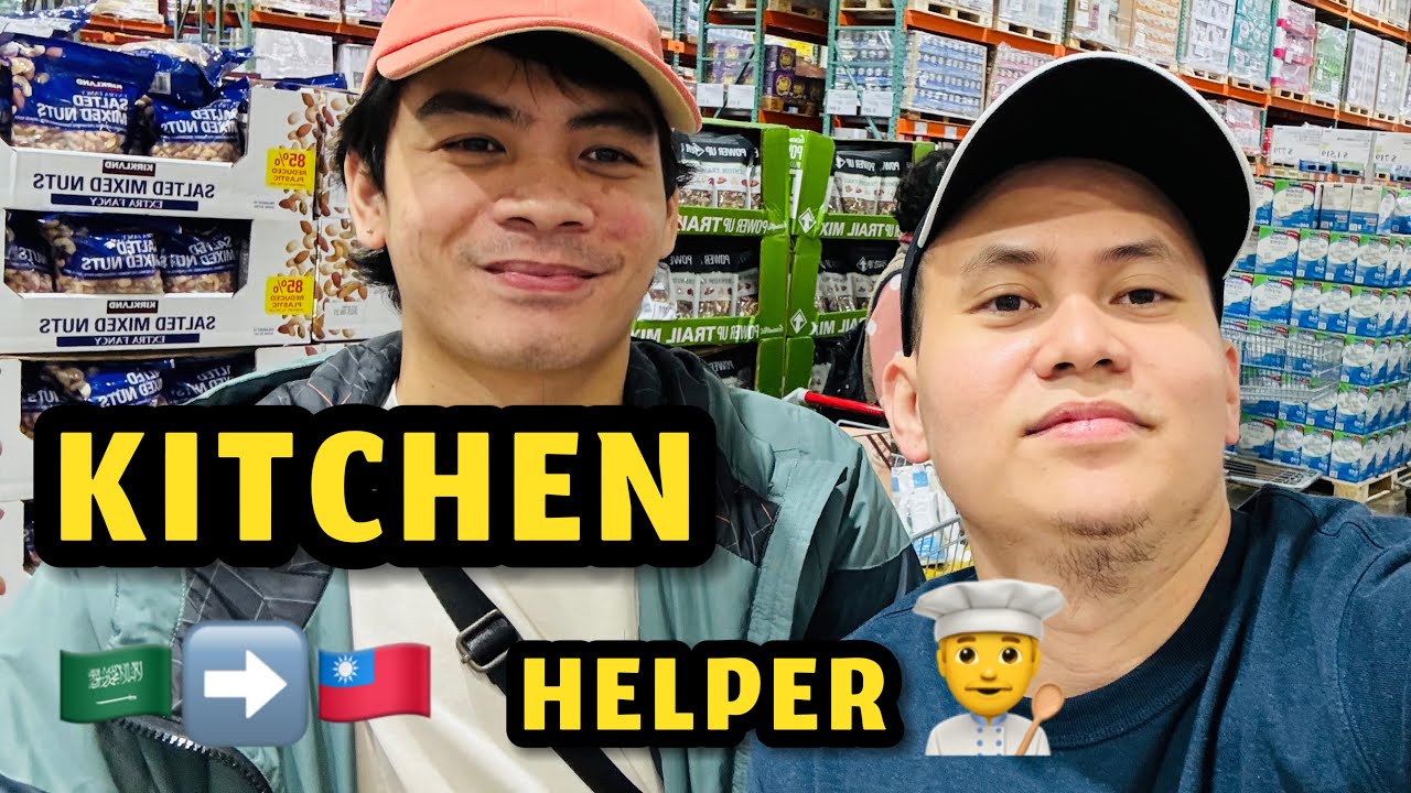 Dating Kitchen 👨‍🍳Helper sa Saudi 🇸🇦 | Taiwan 🇹🇼 Vlog Filipino ...
