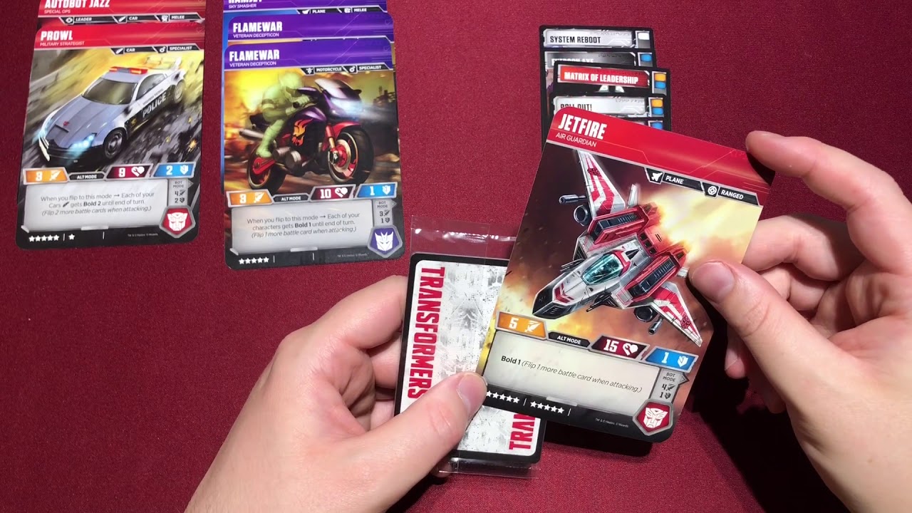 Transformers TCG Booster Box Opening - YouTube