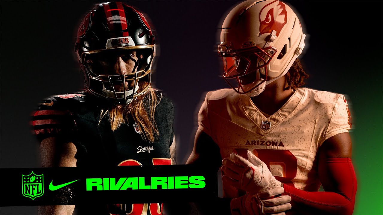 New NFL Rivalries Uniforms 2025 Rankings - YouTube