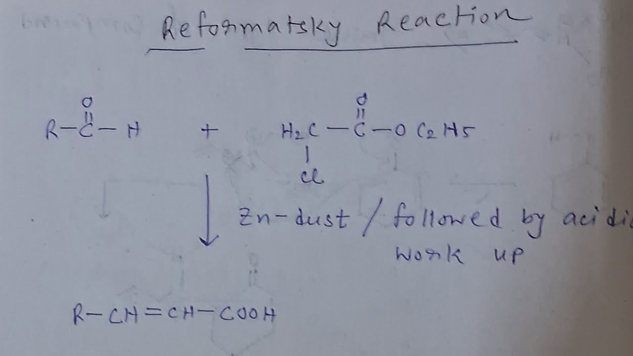 Reformatsky Reaction - YouTube