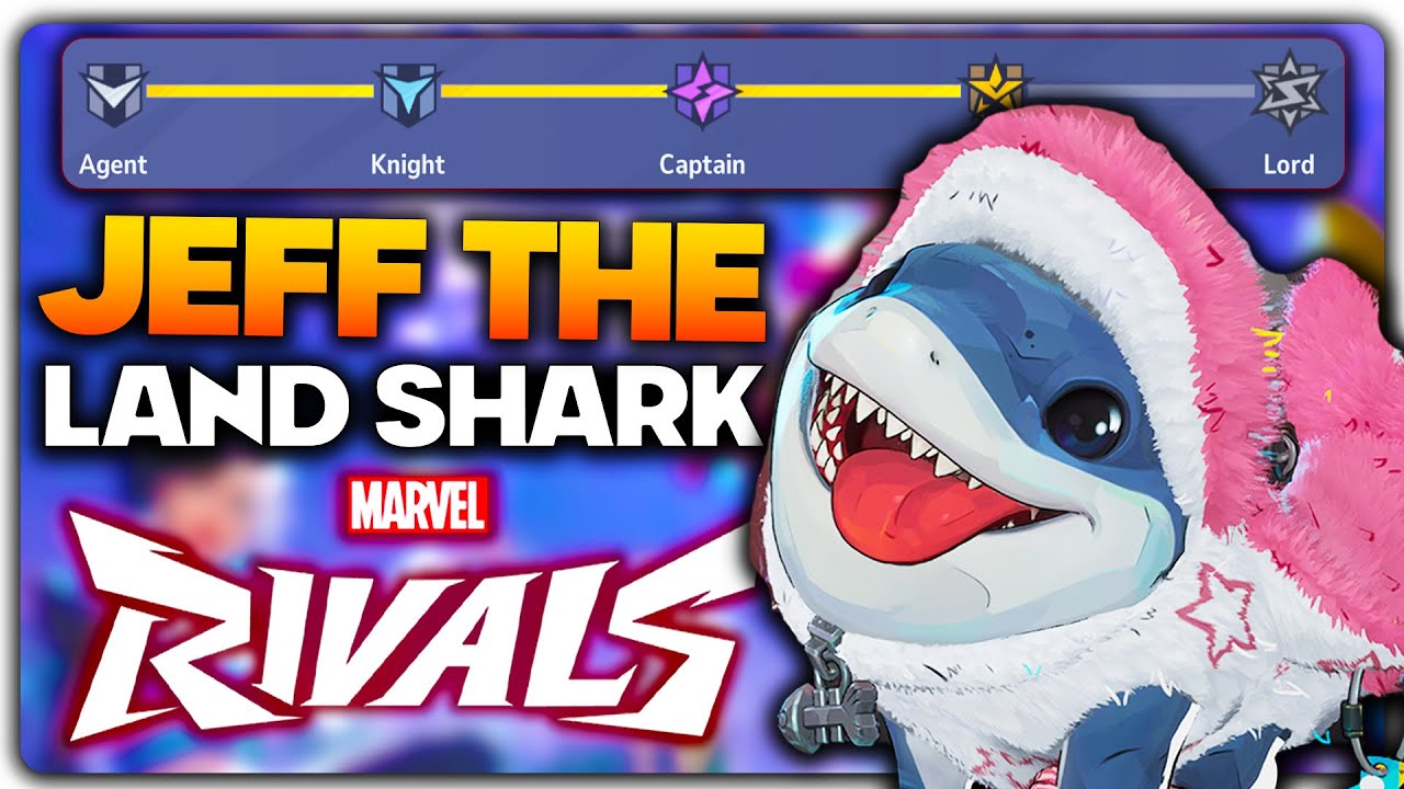Marvel Rivals Jeff The Land Shark Gameplay - Lord Jeff Proficiency ...