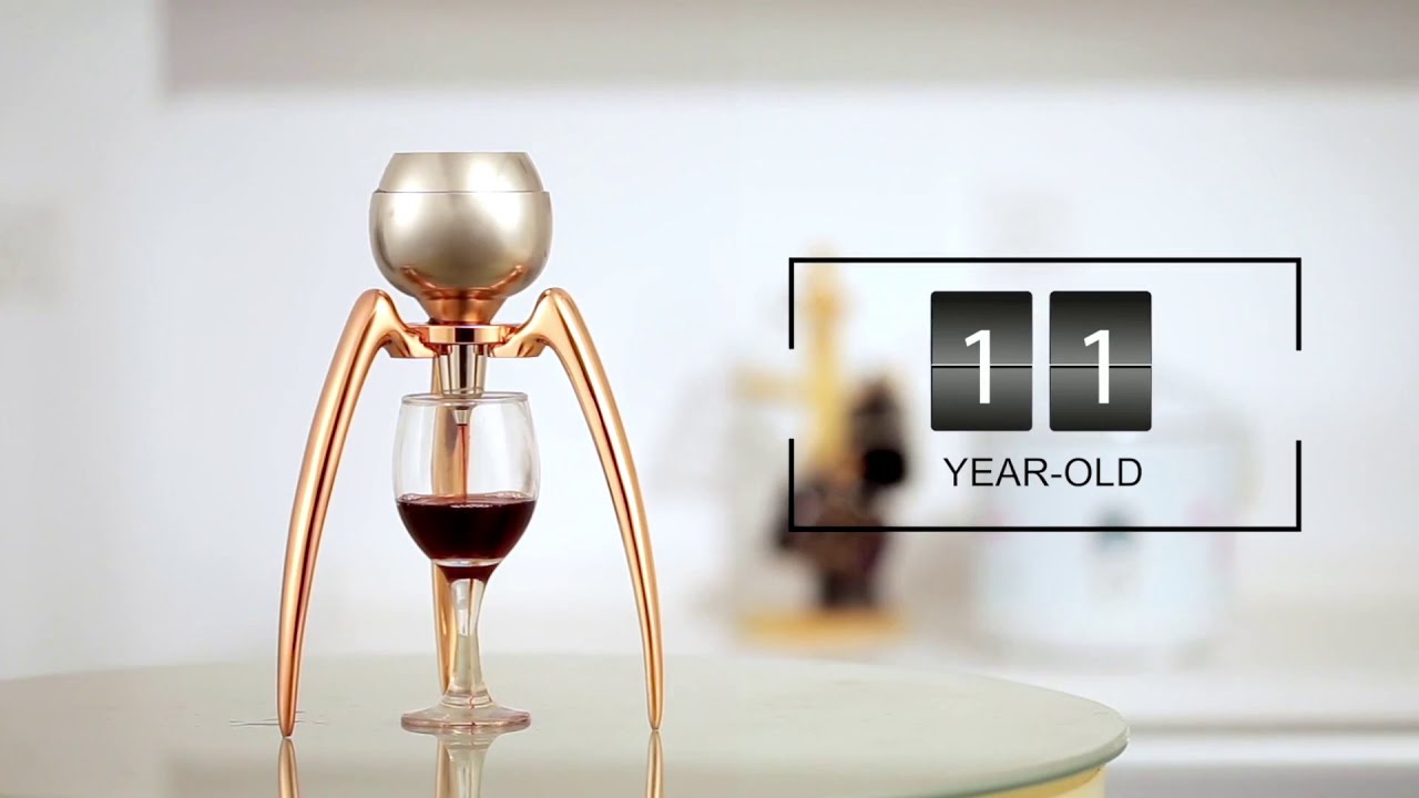 ALT Wine Aging Accelerator (pre-launch video) - YouTube