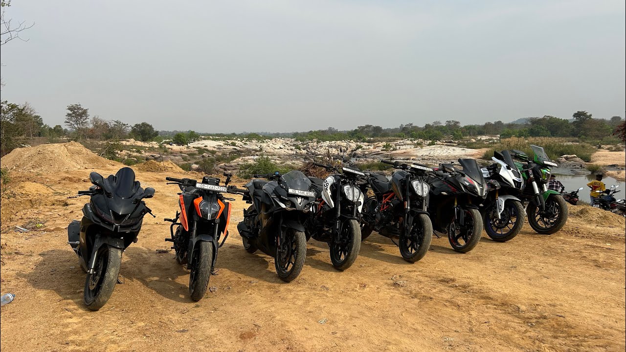 Kanhakund Ride with BRMP Riders😳| Kanhakund Roadtrip | Stone Beded ...