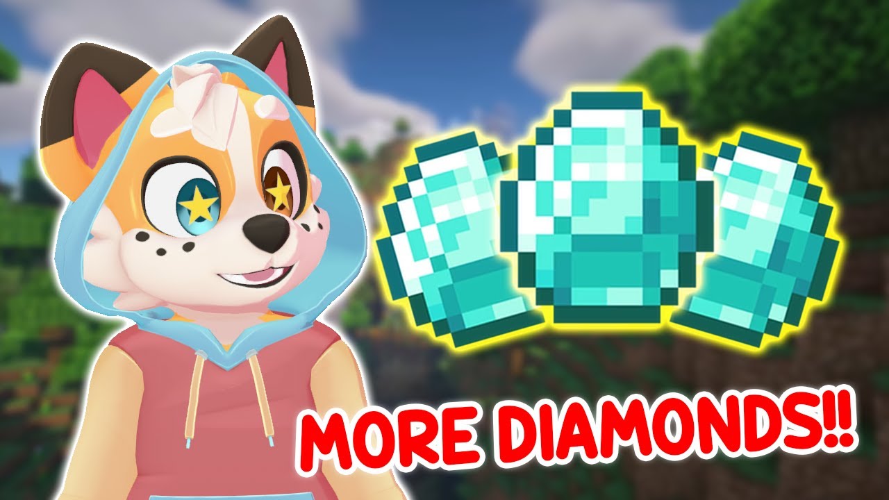 I FOUND SO MANY DIAMONDS... | VTuber Plays MINECRAFT - SOLO HARDCORE ...