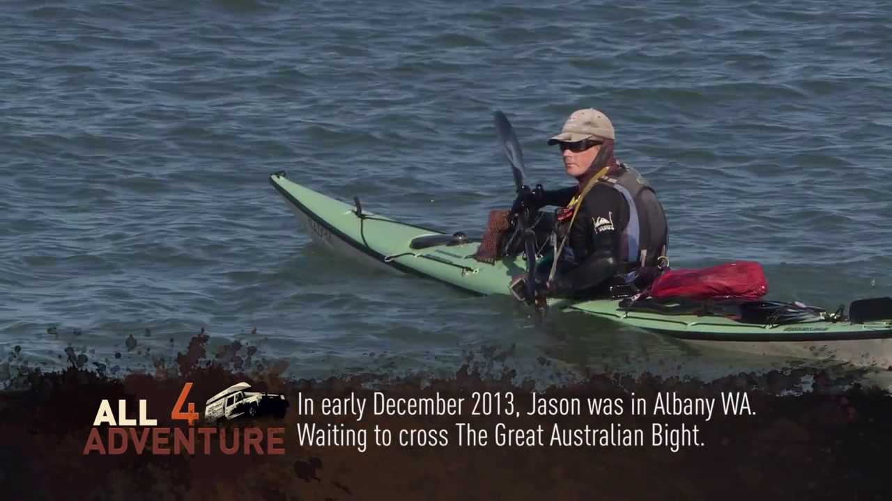 Jason Beachcroft: Kayaker Circumnavigating Australia Solo All 4 ...