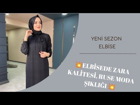 Elbise Modelleri - Tesettür Giyim - (RUSEMODA)