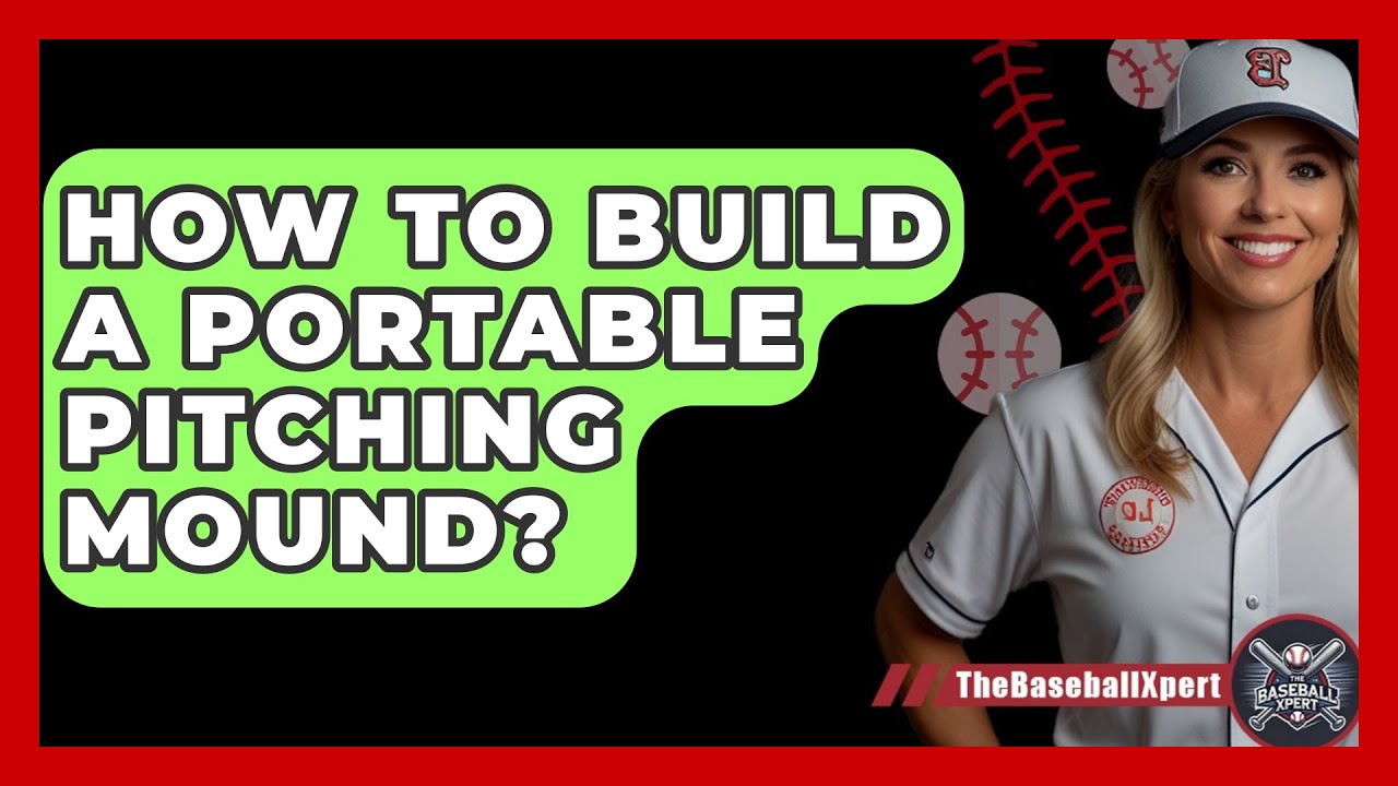How To Build A Portable Pitching Mound? - The Baseball Xpert - YouTube