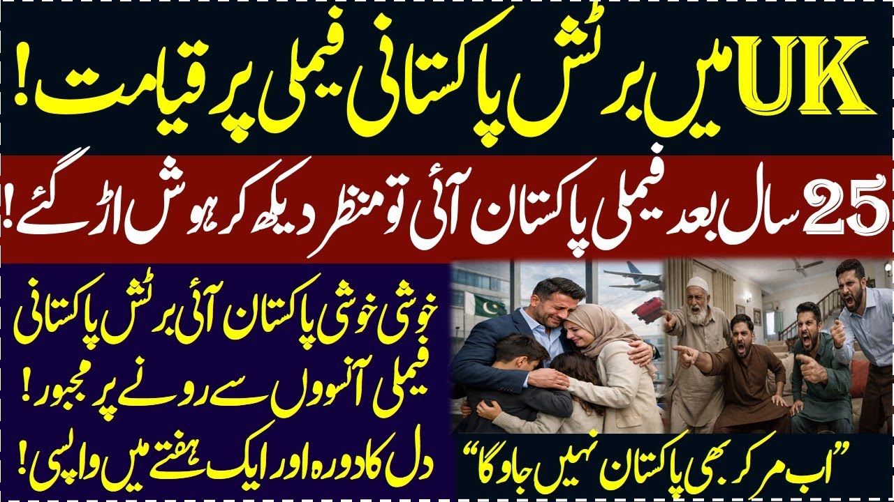 What happened with British Pakistani Family coming back from UK to ...