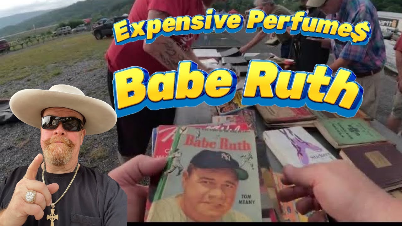 Flea Market Fragrances High Dollar Bottle of Perfume Babe Ruth - YouTube
