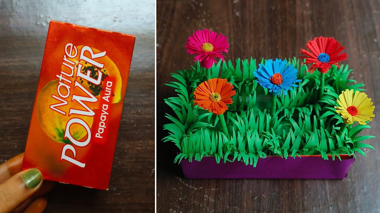 DIY Flower Bouquet Using Soap Box| Best Out Of Waste Ideas| Amazing ...