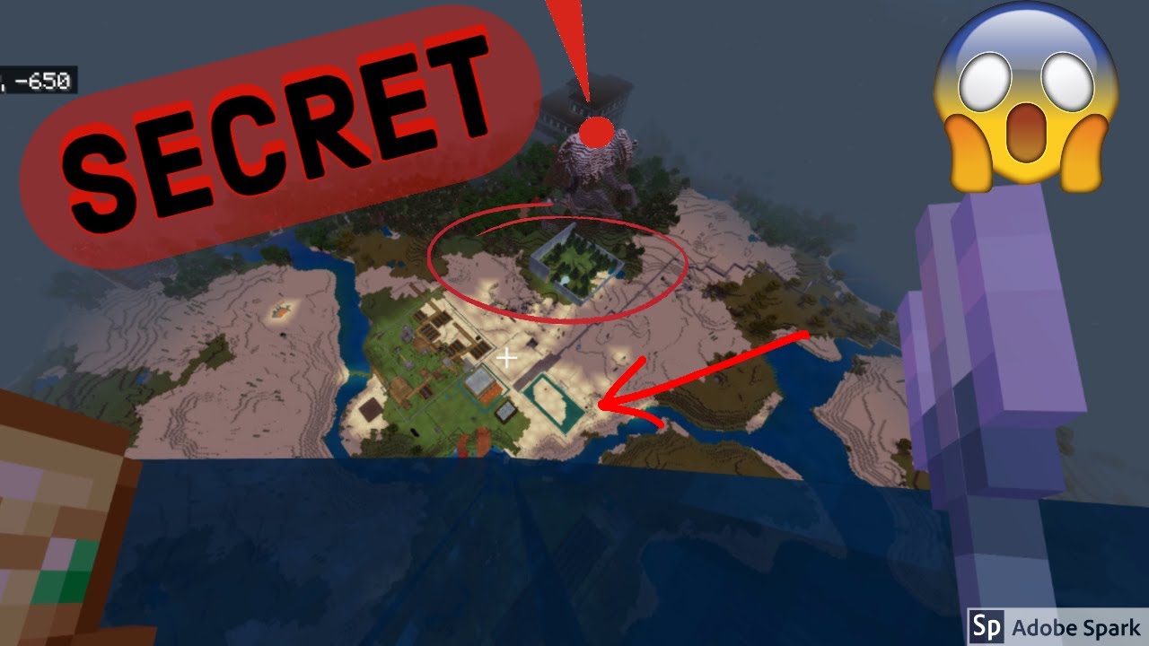 Showing off my SECRET SURVIVAL world in MINECRAFT! (World Tour) - YouTube
