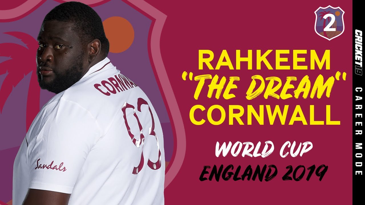 CRICKET 19 | RAHKEEM CORNWALL CAREER #2 | THE FINALS HUNT! - YouTube