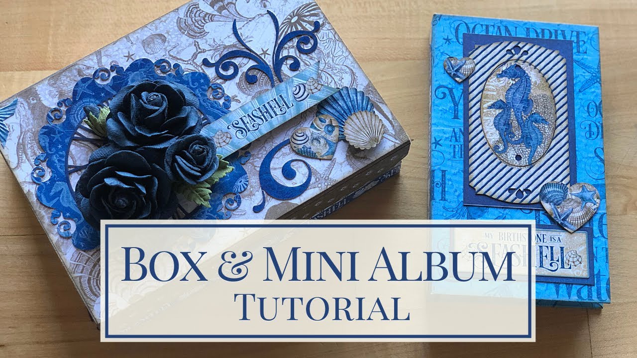 Collector's Box with Mini Album Tutorial - YouTube