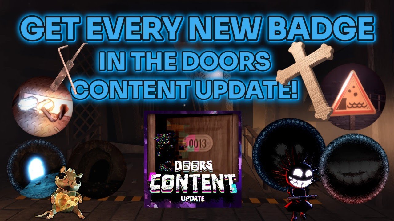 How to get EVERY badge in the Doors CONTENT UPDATE! - YouTube