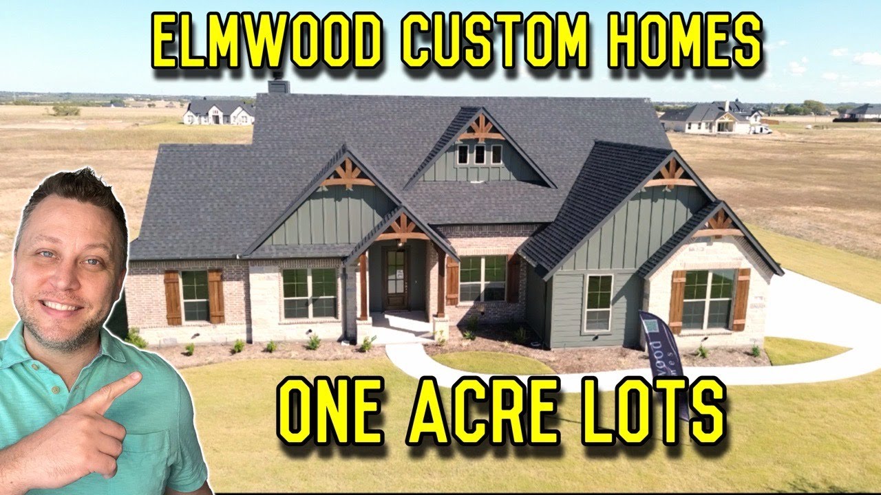 Elmwood Custom Homes on One Acre Lots in Mathews Farm | Maypearl TX ...