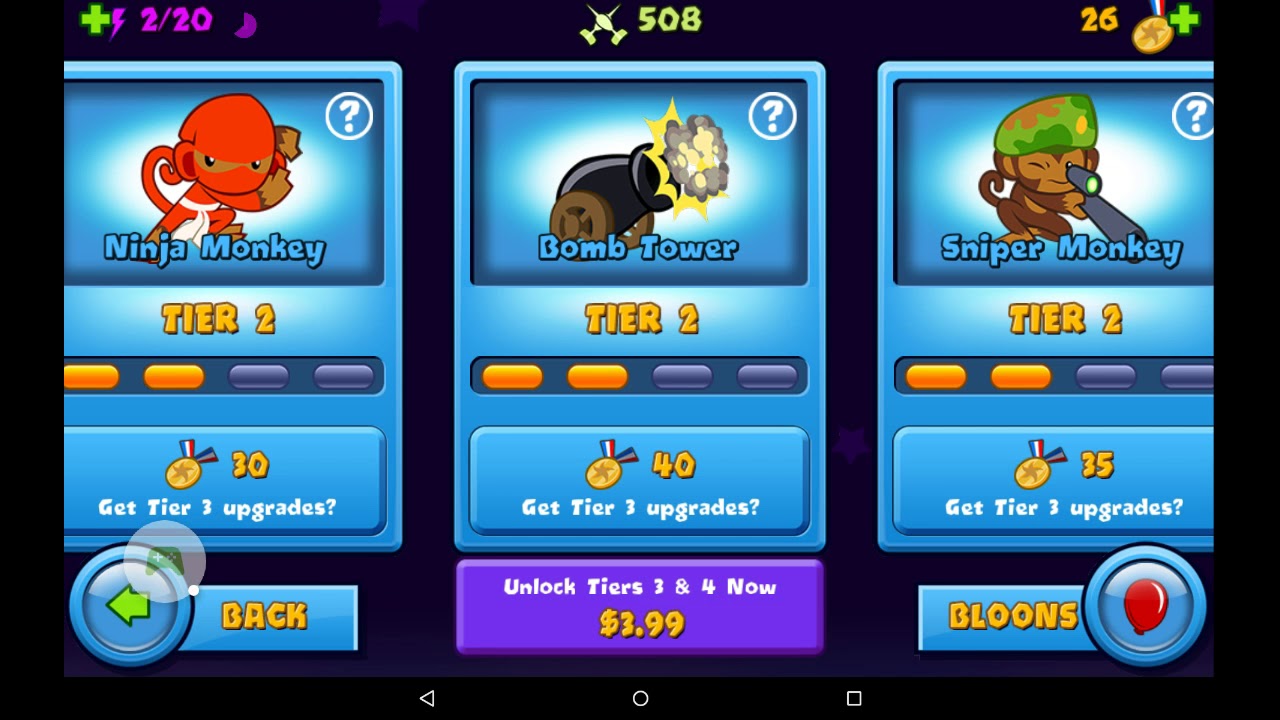 Playing baloon td battles - YouTube