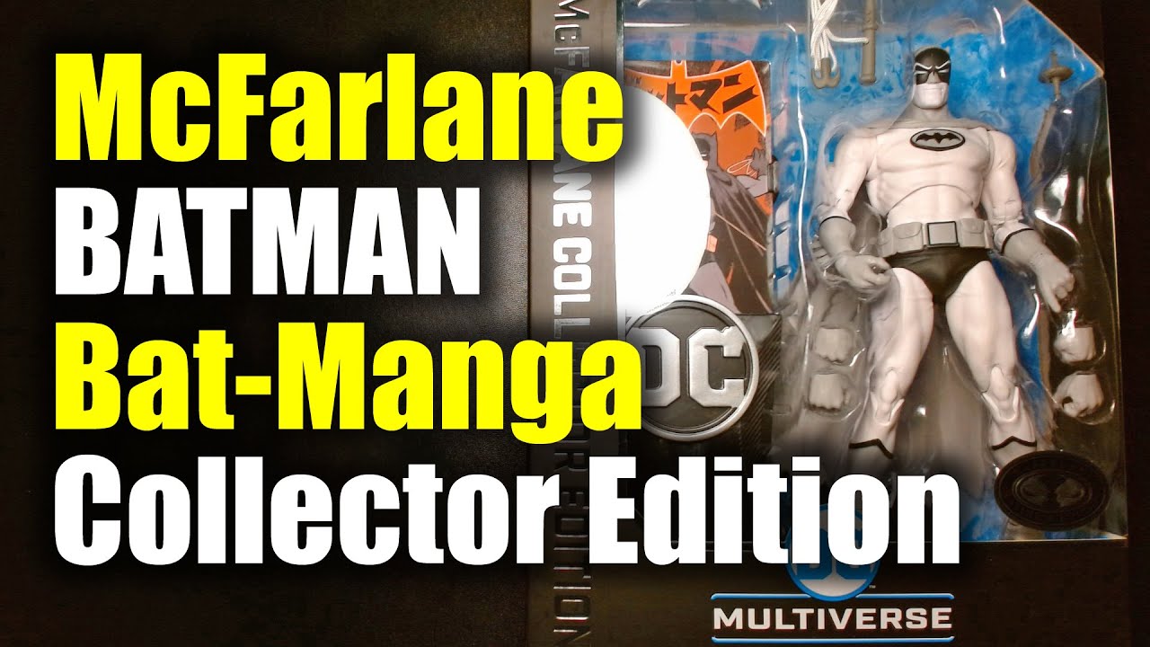 McFarlane Batman Bat Manga Platinum Edition Collector Edition DC ...