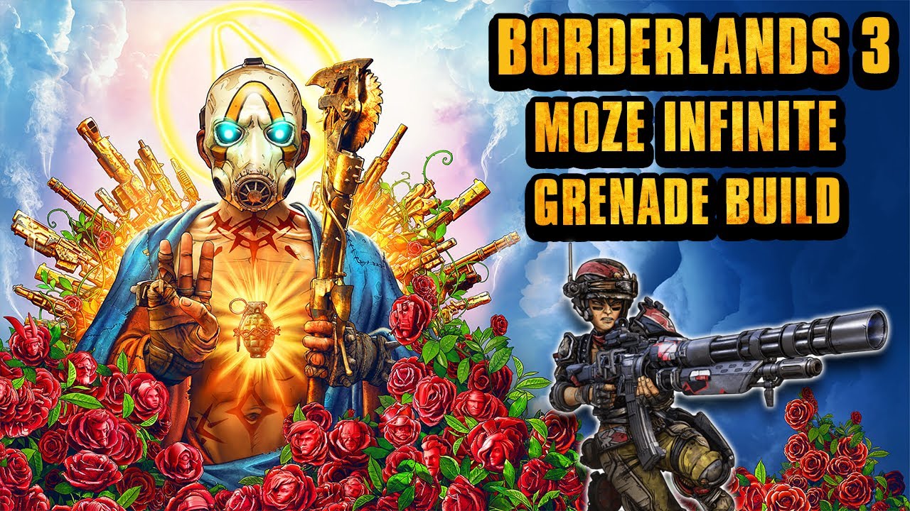 BORDERLANDS 3 MOZE OP ENDGAME MAYHEM 3 INFINITE GRENADE BUILD - YouTube