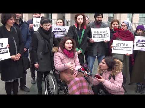 Karısını felç bırakan sanığa \