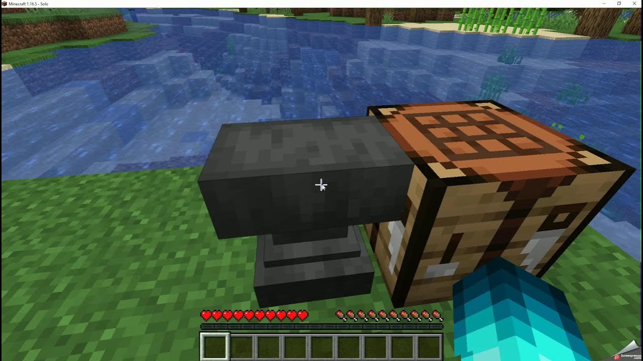 Comment faire une enclume et l'utiliser (facile et rapide)? - YouTube