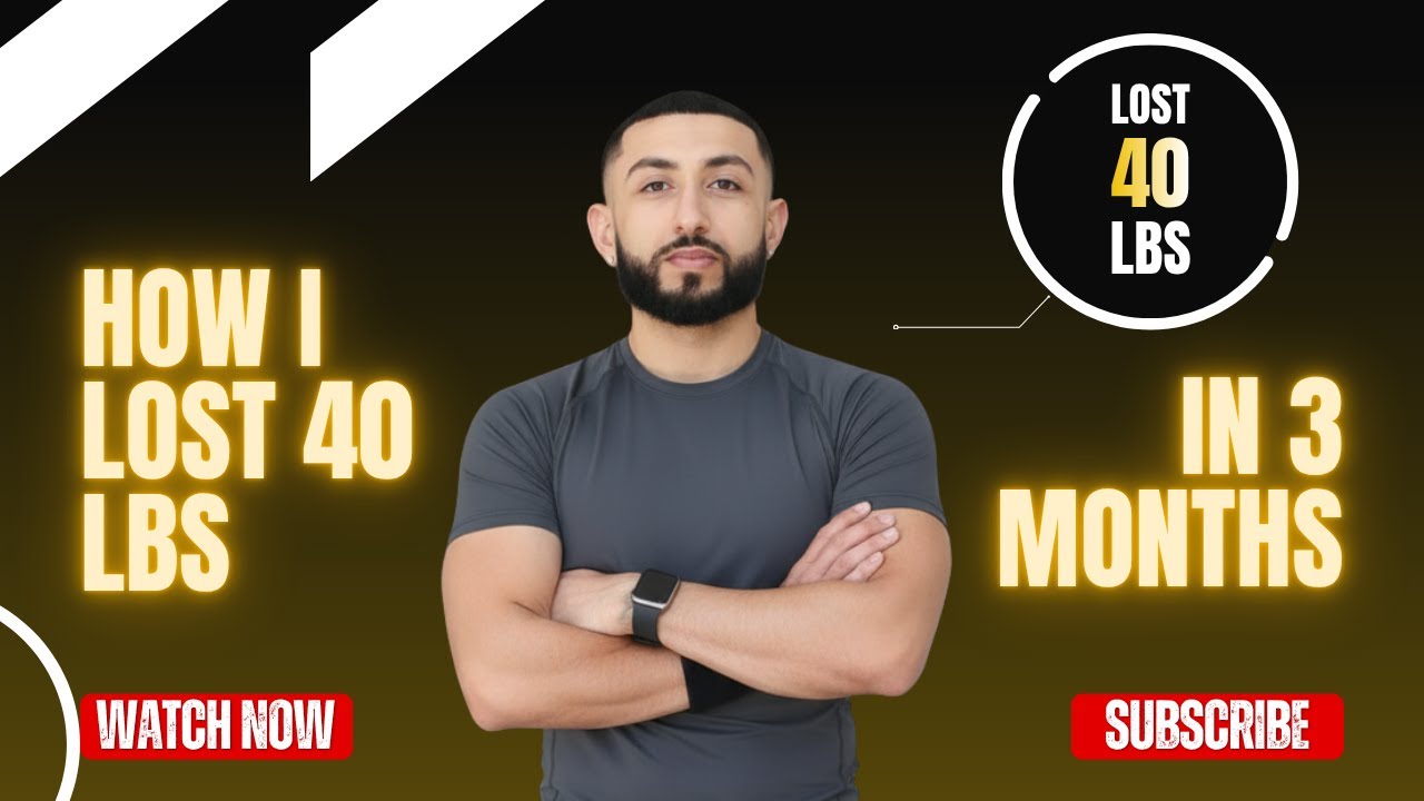 How I lost 40 LBS in 3 months! - YouTube