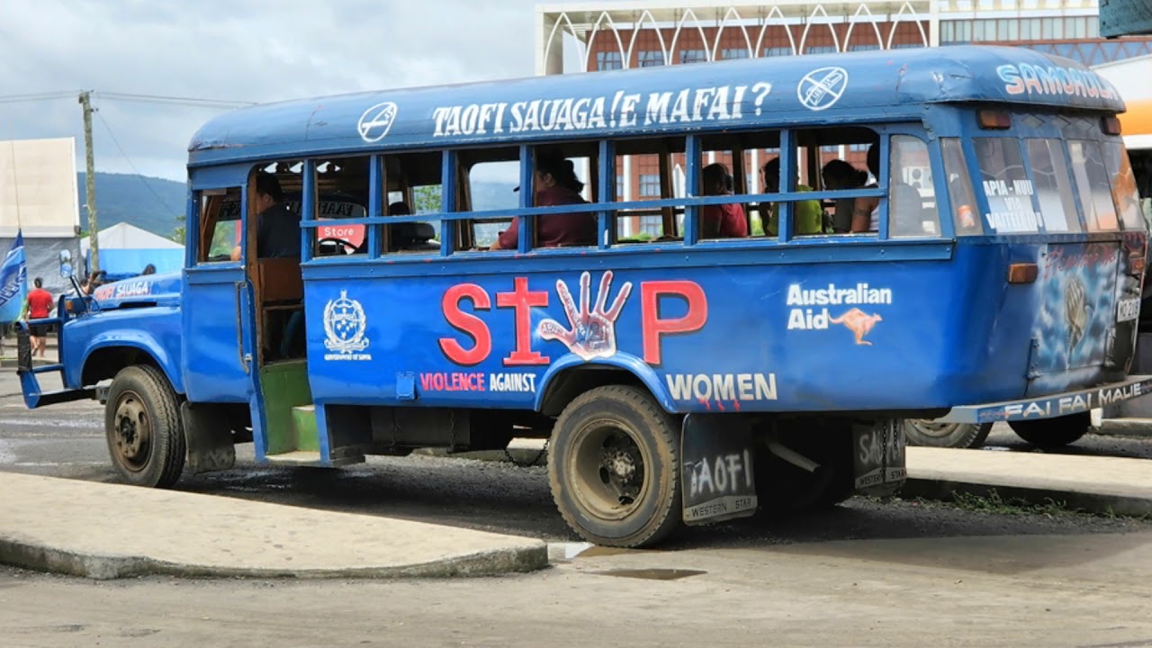 Samoa Buses - Plan and Book your Samoa Holiday on Explorar.co.nz - YouTube