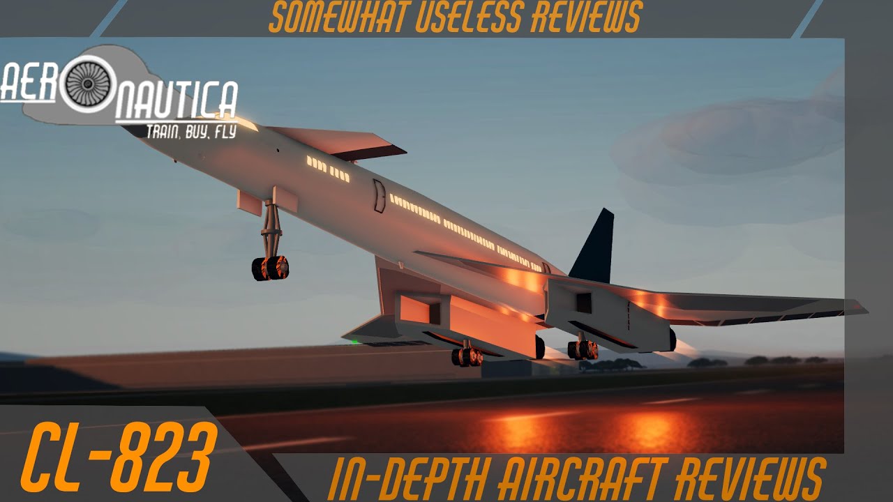 Aeronautica Roblox | CL-823 Review - YouTube
