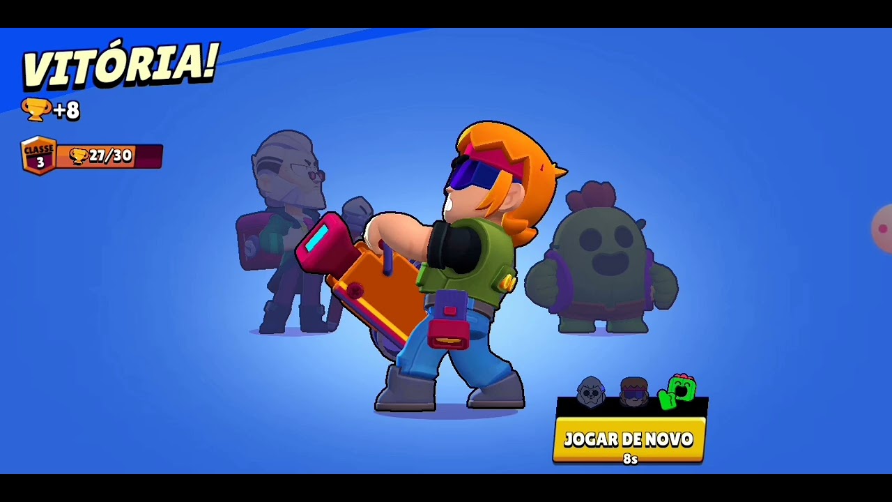 Brawl Stars Gameplay de Buster Novo Brawler Cromático Liberado! - YouTube