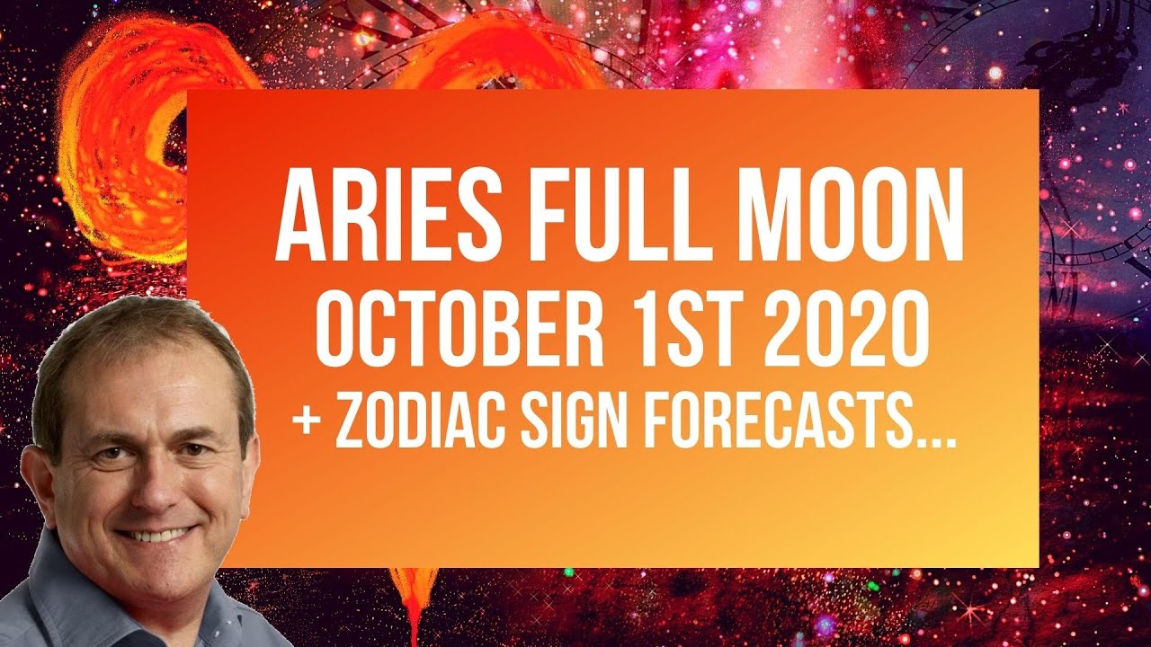 Aries Full Moon October 2020 + Zodiac Forecasts ♈ - YouTube