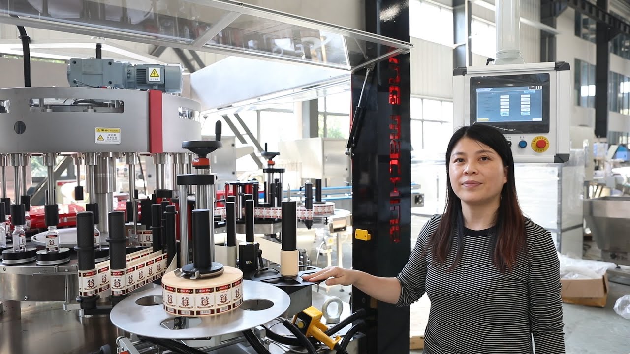 Introduction about Double labels rotary sticker labeling machine ...