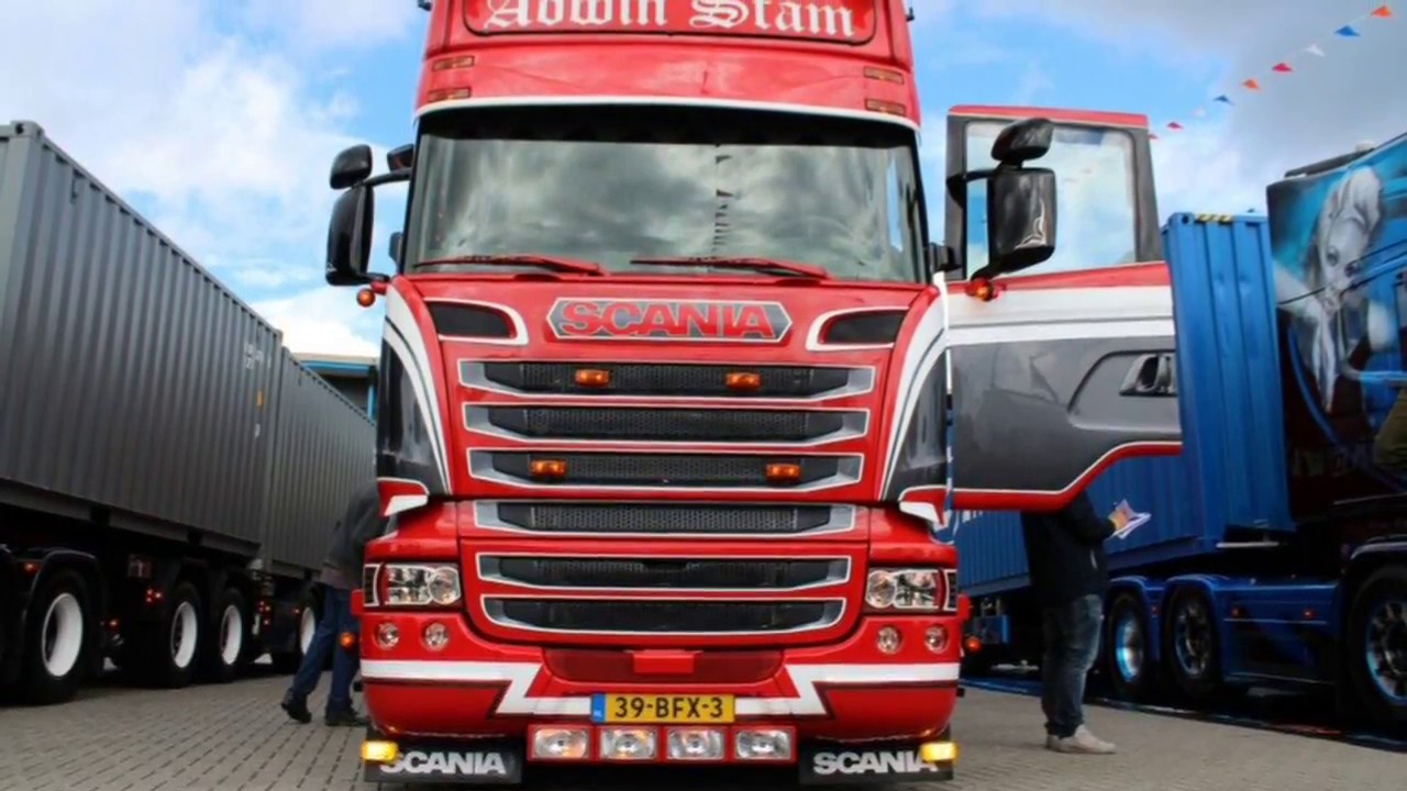 Adwin Stam | Scania R520 V8 - YouTube