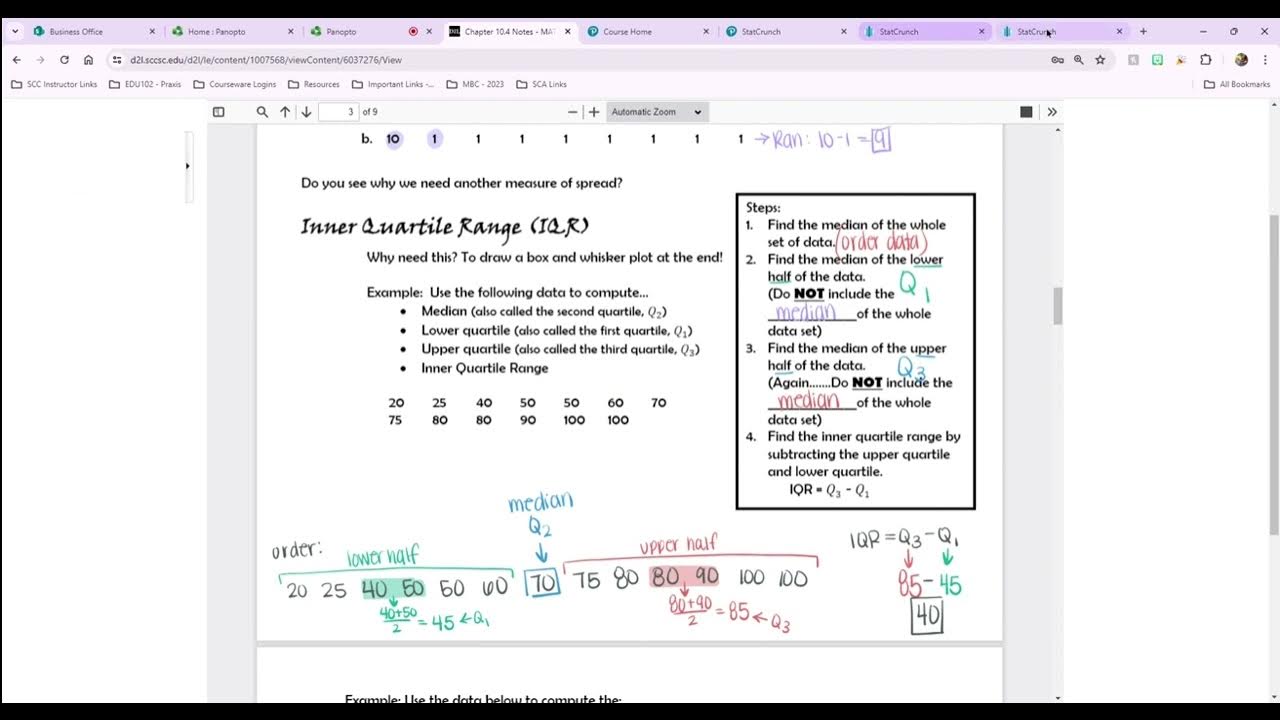 IQR And Five Number Summary In StatCrunch YouTube iqr-and-five-number-summary-in-statcrunch-youtube
