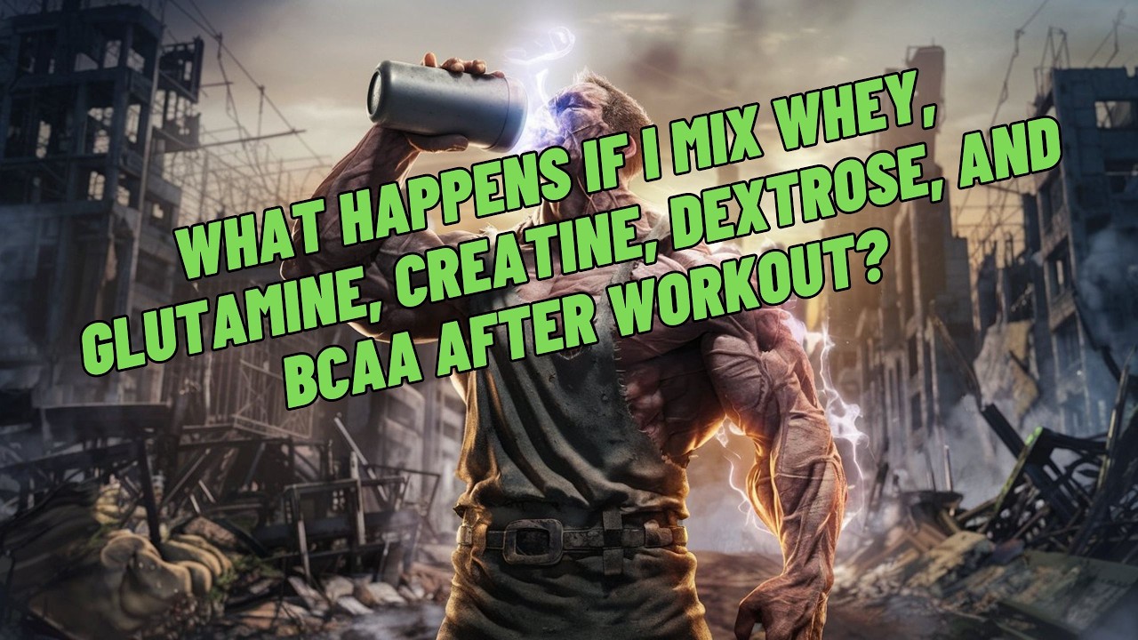 CAN I MIX WHEY, GLUTAMINE, CREATINE, DEXTROSE, AND BCAA IN MY POST ...