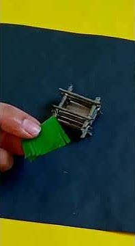 paper grass| how to make grass with paper| artificial grass| diy grass ...