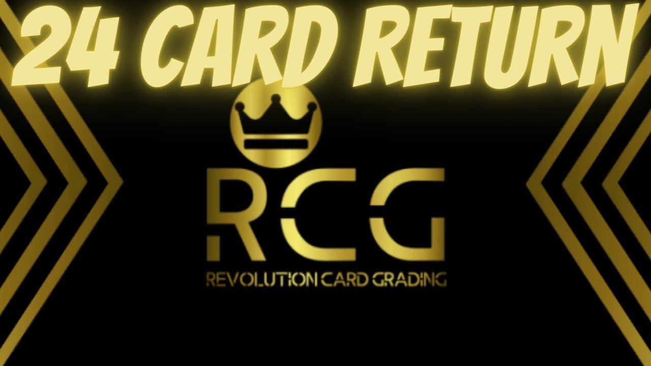 Revolution Card Grading (RCG) 24 Card Blind Reveal A Prizm Slab and A ...