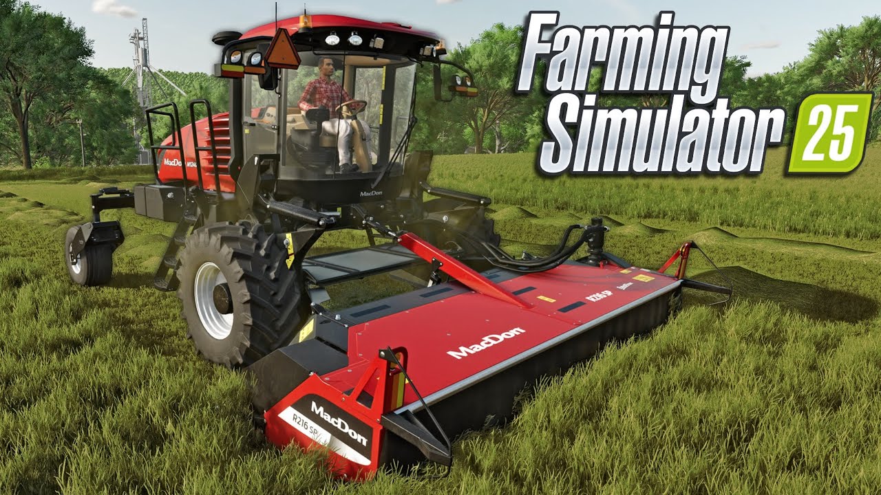 Farm Sim 25 - MacDon Pack - YouTube