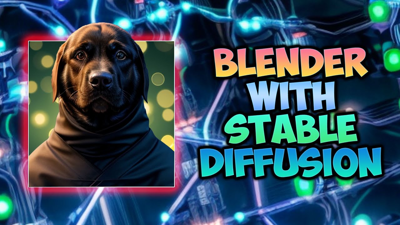 Blender with Stable Diffusion Tutorial - Metaballs ninja dog - YouTube