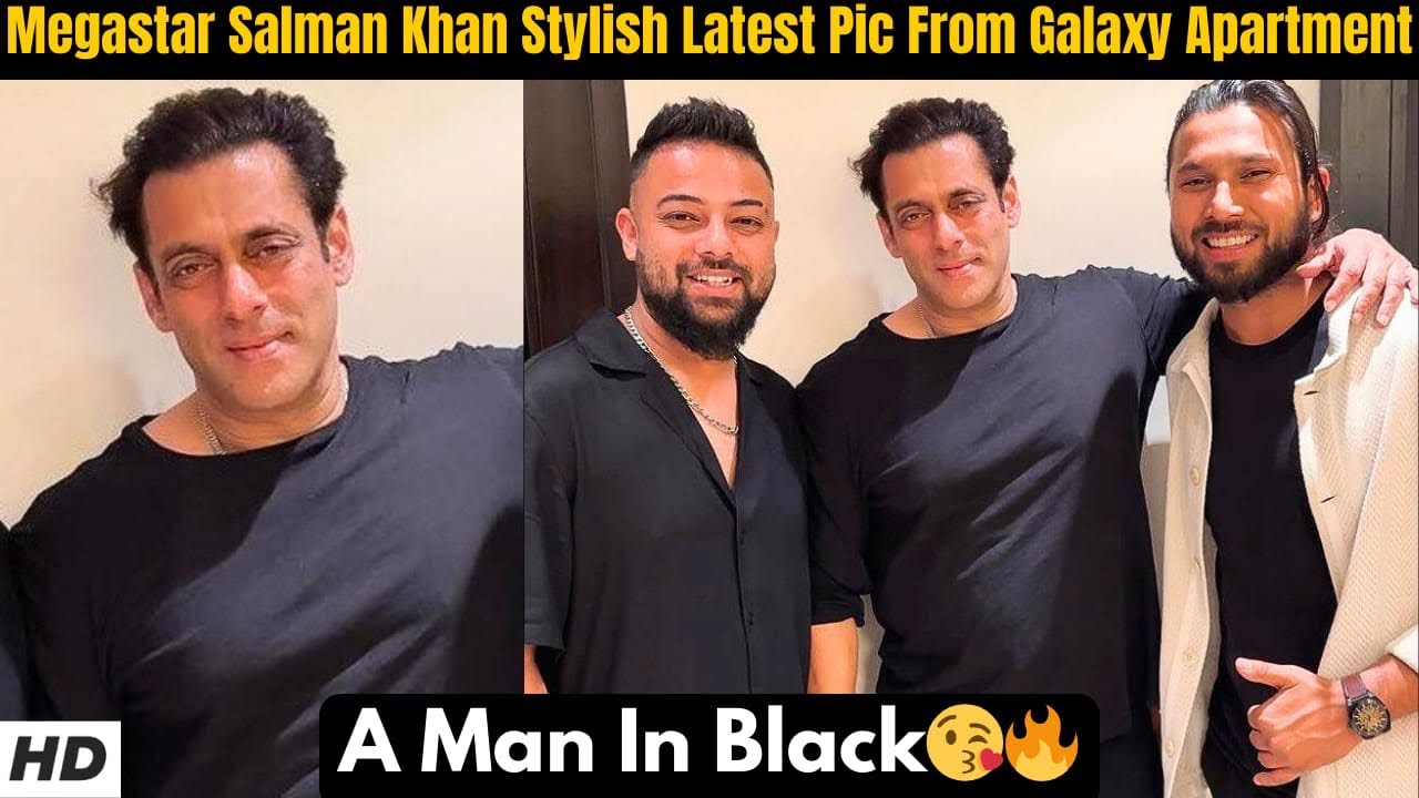 Inside Latest Stills Of Salman Khan From Galaxy Apartment In Dapper ...
