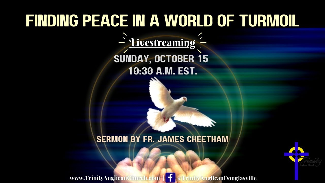 Finding Peace in a World of Turmoil - YouTube