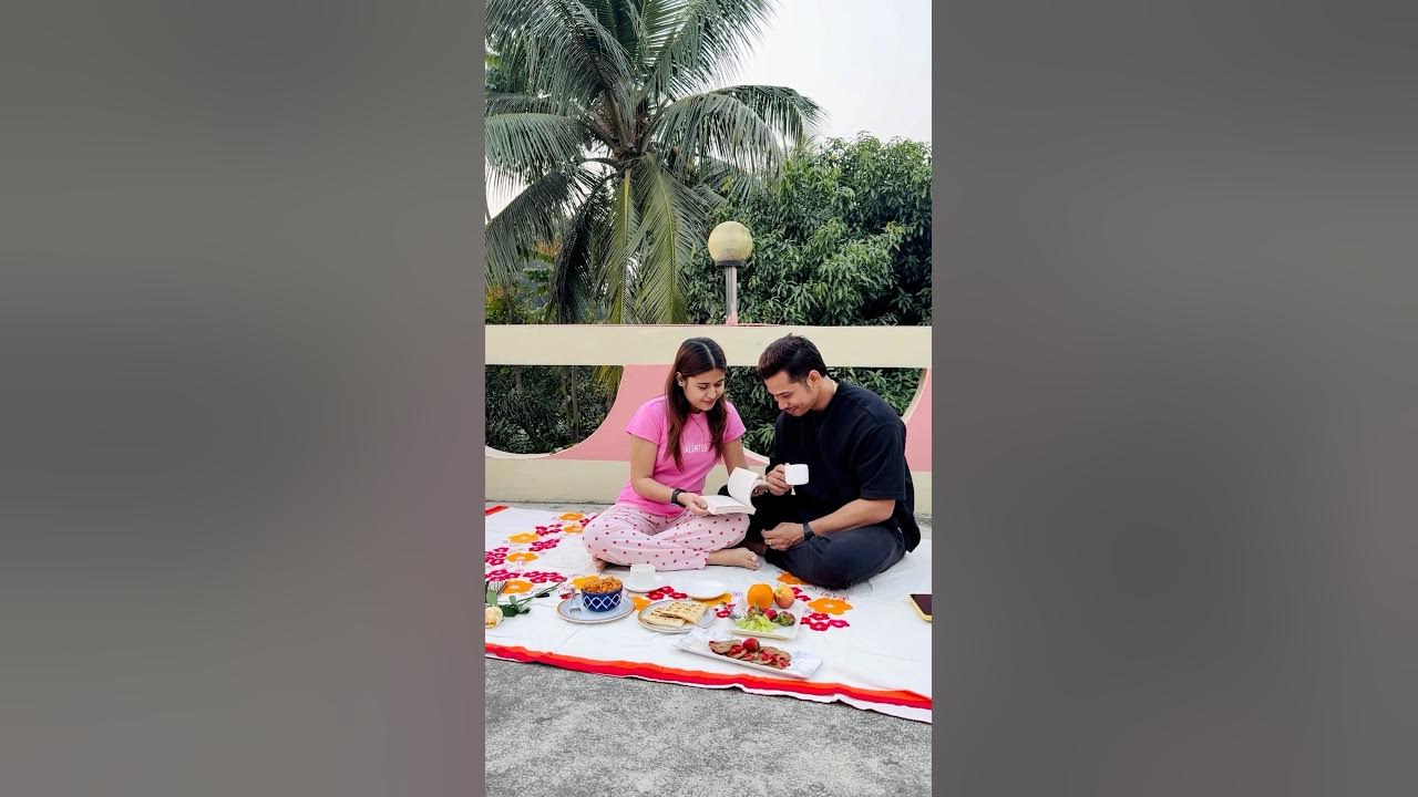 Mini Vlog Day 747 | Aesthetic Breakfast Date ️ #chanrav #minivlog - YouTube
