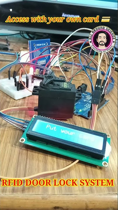RFID DOOR LOCK SYSTEM using Arduino Uno ¦¦ Get access with your own ...
