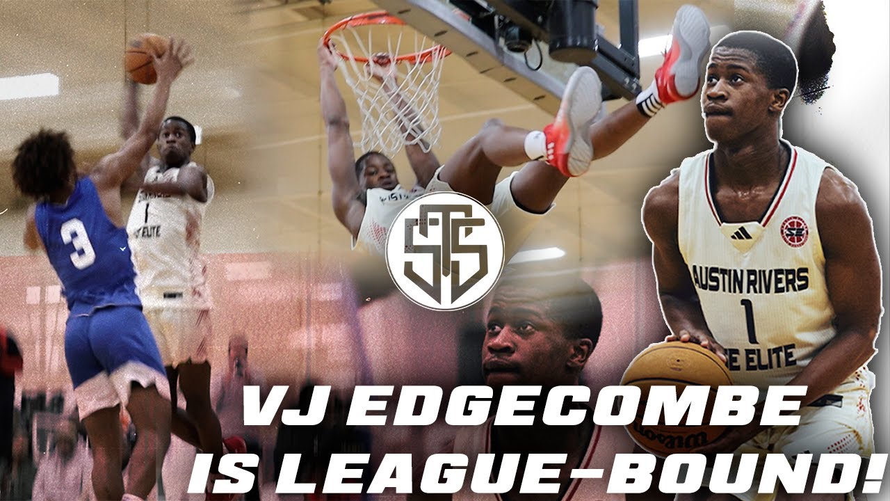 VJ Edgecombe Dominates Spring Season | Future Lottery Pick is TOUGH ...