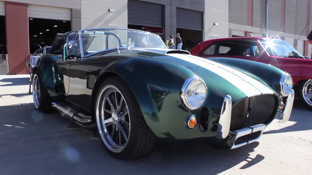 427 Shelby Cobra on 18in American Racing // Wheel Fitment Guide // 1965 ...