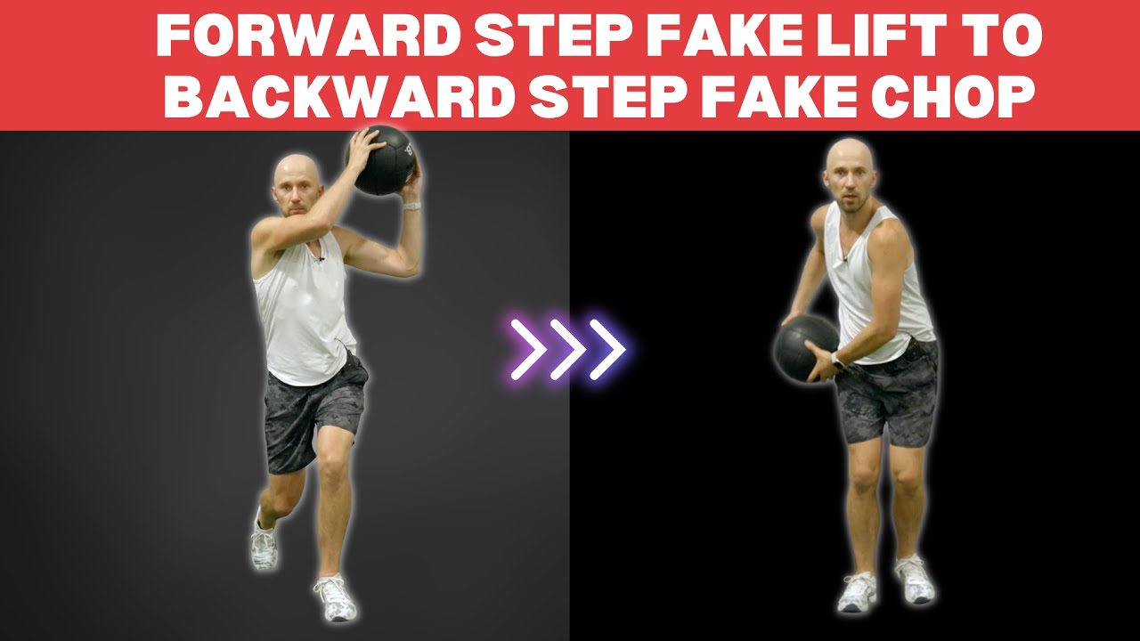 Forward Step Fake Lift to Backward Step Fake Chop - YouTube