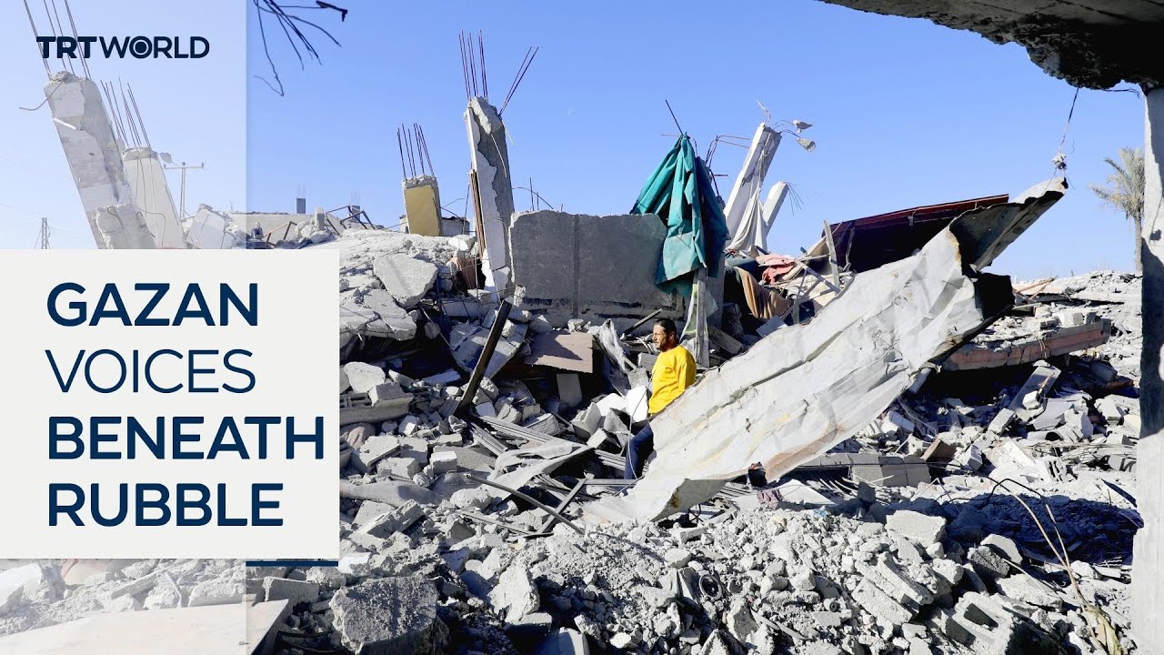 Gazan survivors share harrowing accounts of their struggle under rubble ...