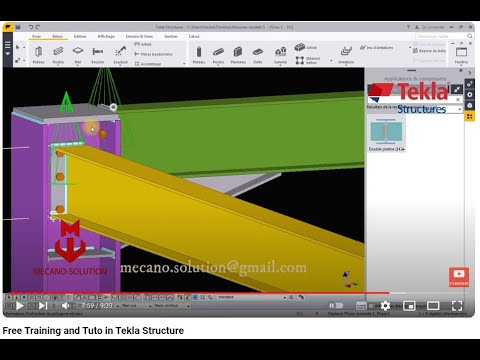 Free Training and Free Tutorial with Tekla Structure - YouTube