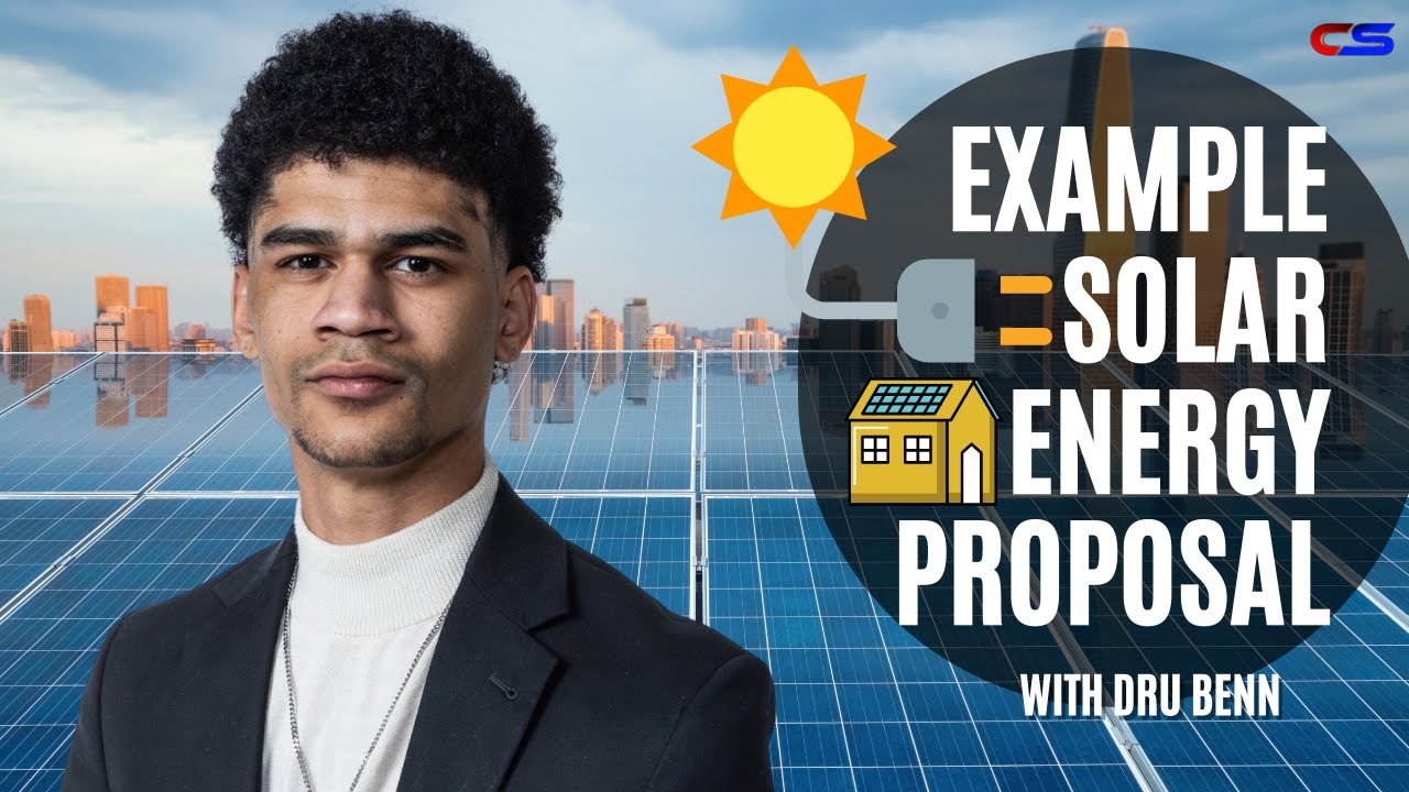 Example home solar proposal - YouTube